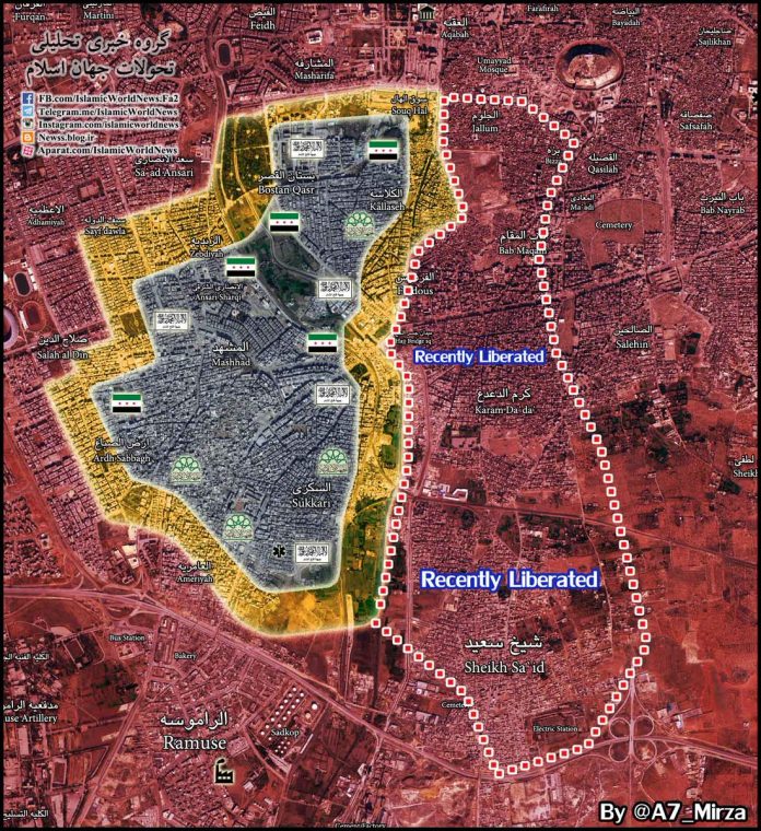 Halep Kuşatması | Halep'te Son Durum Haritası - Stratejik Ortak