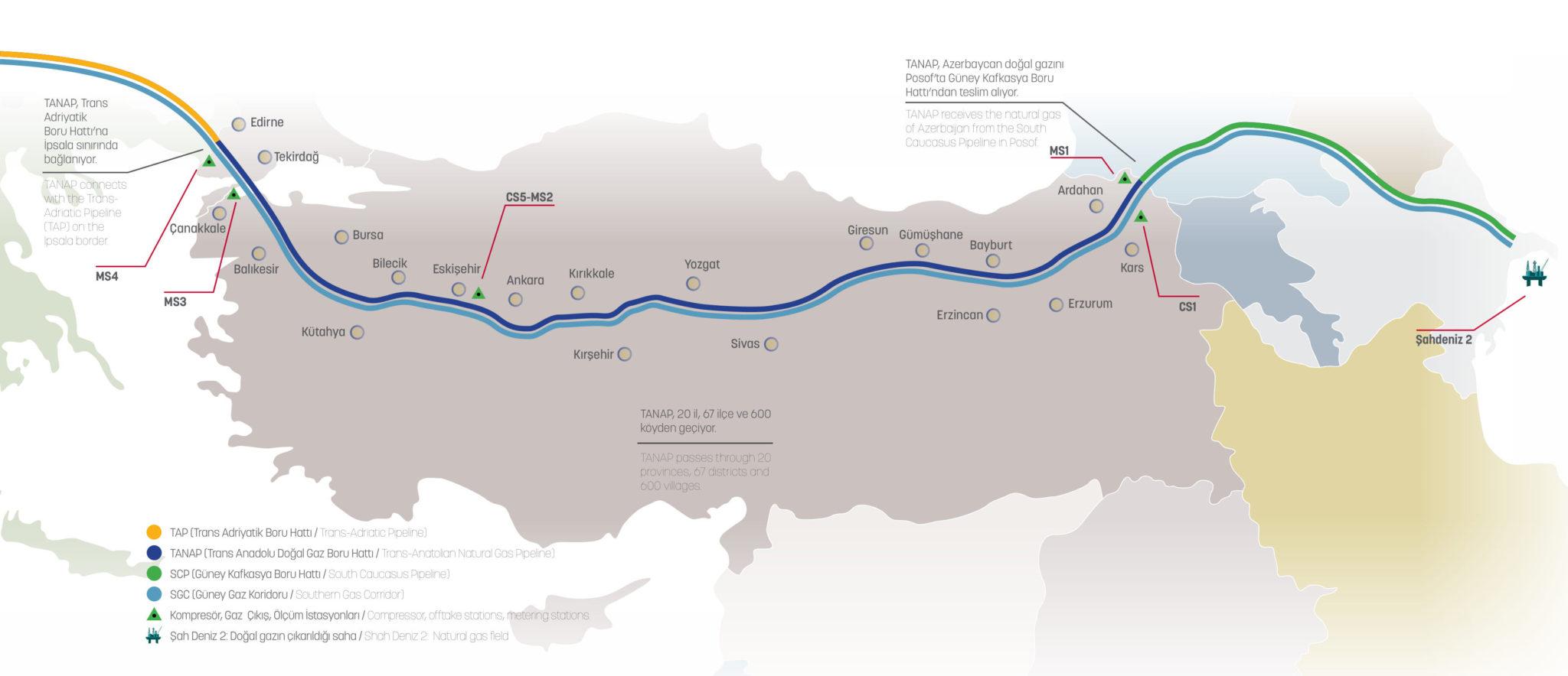 Avrupa'nın En Uzun Boru Hattı TANAP'ın Amacı ve Maliyeti